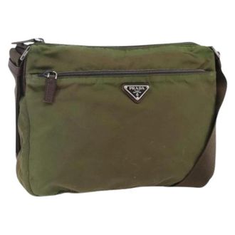 Prada Pre-owned Vintage Umh&auml;ngetasche - - Pre-owned - Damen - Gr&uuml;n - ONE SIZE