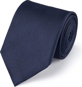 CHARLES TYRWHITT Krawatte aus Seide - Marineblau