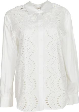 P.A.R.O.S.H. P.a.r.o.s.h., Femme, Blouses et Chemises, Blanc, Taille: 40 FR Parosh Chemises White