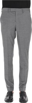Pantaloni Torino Homme, Pantalons, Gris, Taille: M Pantalon de ville Techno en laine lavable Master Fit