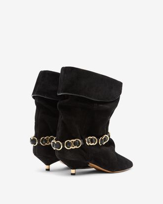 Isabel Marant Boots Edrik Rings - Femme - Noir - Taille36 - Isabel Marant