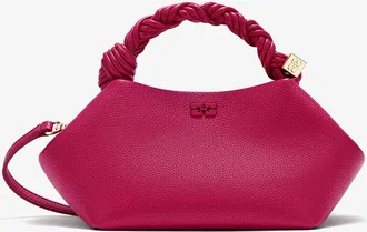 Ganni Petit sac Bou rouge grain&eacute; Persian - Pour Femme