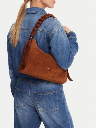 Coccinelle Handtasche P6P Boheme Suede Bimaterial E1 P6P 13 03 01 Braun