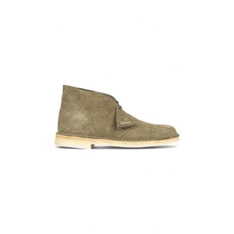 Clarks W&uuml;stenstiefel Wildleder Gummisohle - - Shoes - Herren - Gr&uuml;n - 41 1/2 EU