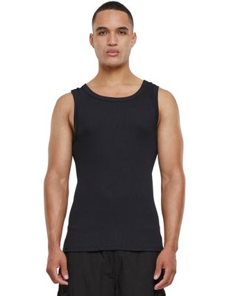 Urban Classics TB066 Herren Regular Fit Top Mens Tanktop TB066, Einfarbig, Gr. X-Large, Schwarz (Black 7)