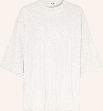 Acne Studios Oversized-Shirt Mit 3/4-Arm grau