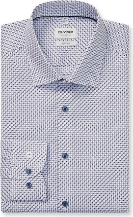 Olymp Level Five, Body Fit, Hemd mit Print und Stretchanteil in