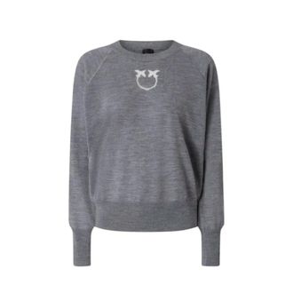 Pinko Lanzarote Sweater - - Knitwear - Damen - Grau - S