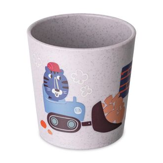 Koziol CONNECT CUP S TRUCKS Kindertrinkbecher 190 ml | f&uuml;r Kinder ab 6 Monate | biozirkul&auml;rer Kunststoff, bruchfest, stapelbar, sp&uuml;lmaschinengeeignet | f&uuml;r Z