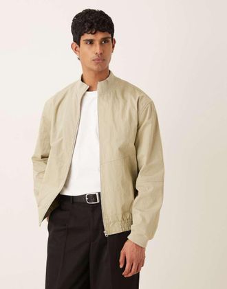 Asos Bomber oversize - Taupe-Neutre