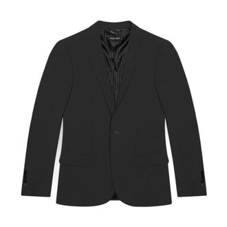 Antony Morato Taillierter Solider Blazer - - Suits - Herren - Schwarzk - 2XL