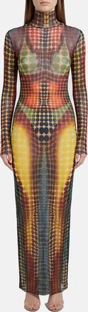 Jean Paul Gaultier Kleid JEAN PAUL GAULTIER Damen Farbe Bunt
