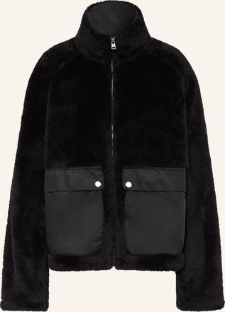 HUGO BOSS Hugo Kunstfell-Jacke Fayla schwarz