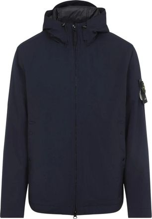 Stone Island Homme, Sport, Bleu, Taille: 2XL Soft Shell-R Padded Jacket