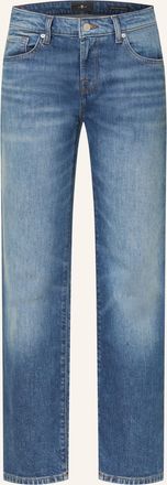 7 For All Mankind Straight Jeans Calie blau