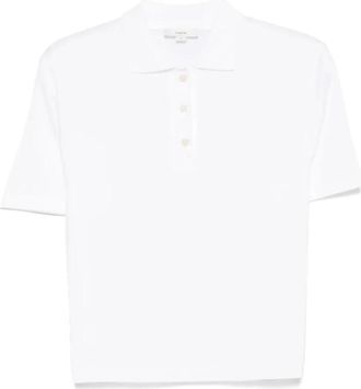 Vince Femme, Tops, Blanc, Taille: 38 FR Polo Élégant Blanc