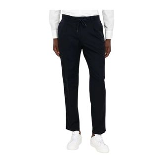 Manuel Ritz Technische Stoffhose mit Kordelzug - - Trousers - Herren - Blau - 2XL