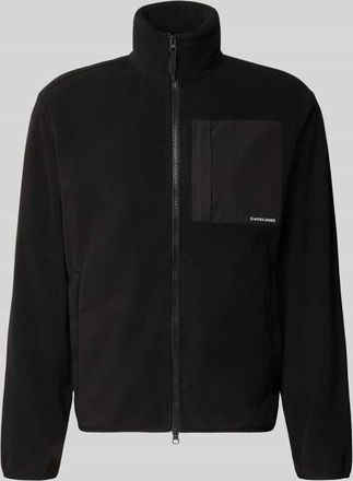 Jack & Jones Regular Fit Fleecejacke mit Zweiwege-Rei&szlig;verschluss Modell MASON