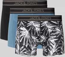 Jack & Jones Trunks mit elastischem Label-Bund Modell RICHARD im 3er-Pack