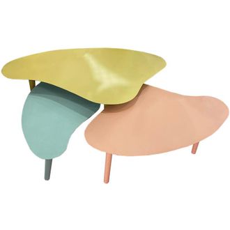 DKD Home Decor Set mit 3 Tischen DKD Home Decor Eisen 100 x 60 x 41 cm