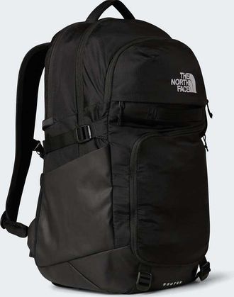 The North Face Router Rucksack in tnf black-tnf black-npf-Schwarz