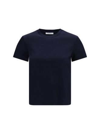 Max Mara Womens T-Shirt Donata Navy Blue Cotton T-Shirts & Jerseys