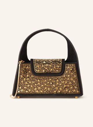 Marc Cain Handtasche Mit Schmucksteinen schwarz