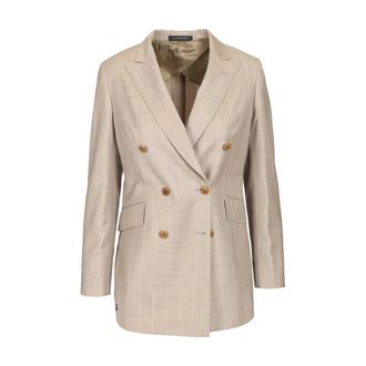 Sartoria Latorre S26Lator Blazer - - Jackets - Damen - Beige - XS