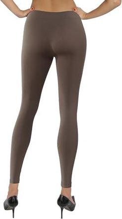 Sesto Senso Leggings sans Couture Femme Long Taille Unique Pantalon Fitness Sport Yoga