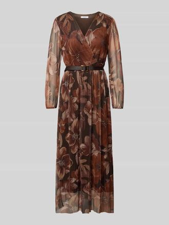 Zabaione Maxikleid mit G&uuml;rtel Modell La44uriaa