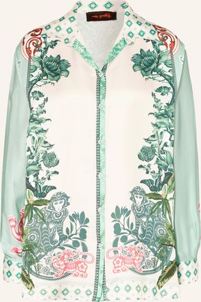 Miss Goodlife Miss Goodlife Hemdbluse Aus Satin gruen