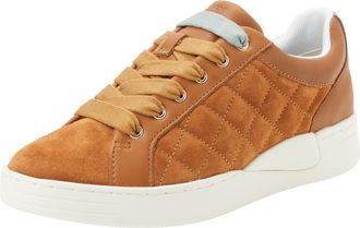 Geox Damen D LAURESSA B Sneaker, Cognac, 36 EU