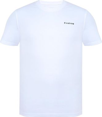 Firetrap T-Shirt f&uuml;r Herren, Baumwolle (Wei&szlig;)