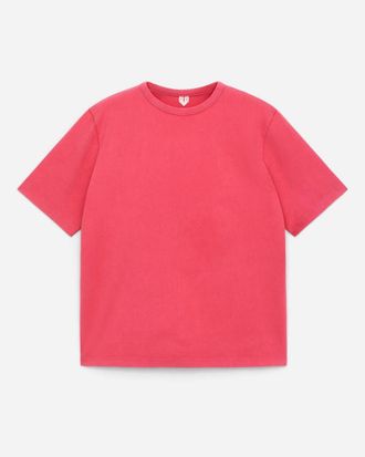 Arket Oversize-T-Shirt 270 GSM -Rosa