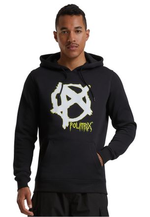 Mister Tee Herren Politrix Hoody Black, XL