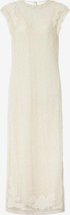 Isabel Marant Robe Delvine - Femme - &Eacute;cru - Taille34 - Isabel Marant