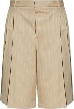 Ami Homme, Shorts, Beige, Taille: W42 Low Waist Wide Bermuda Shorts