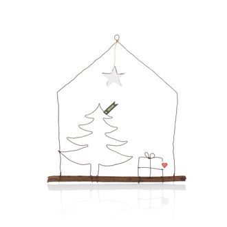 Good old Friends Winter Drahtbild Oh Tannenbaum