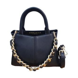 Ermanno Scervino Small Tote Bag River Style - - Bags - Damen - Schwarzk - ONE SIZE