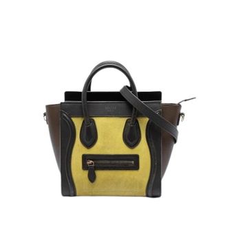 Celine Pre-owned Nano Luggage Tote - Femme - Pre-owned - Jaune - Taille: ONE Size