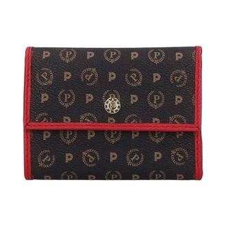 Pollini Mini Portemonnaie mit Umschlag in Heritage-Print - - Accessories - Damen - Mehrfarbig - ONE SIZE