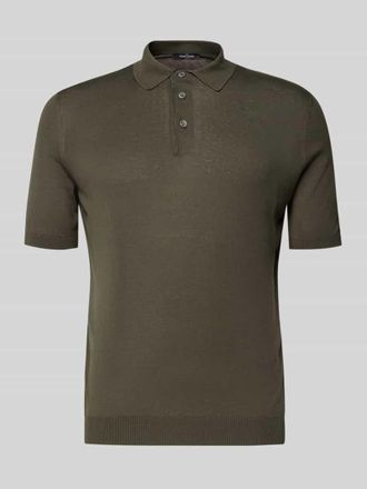 Gran Sasso Slim Fit Poloshirt aus reiner Seide