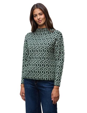 Street One Damen Cosy Jacquard Pullover