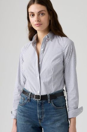 Levi's Slim Poplin Shirt - Damen - Blau / Blau