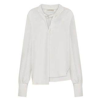 The Mannei Langarm-Seidenhemd - - Blouses & Shirts - Damen - Wei&szlig; - XS