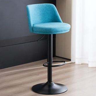 Generic Moderner, h&ouml;henverstellbarer Drehhocker - Armloser Tresenhocker aus PU-Leder f&uuml;r K&uuml;cheninsel, Esszimmer, Fr&uuml;hst&uuml;cksbar - Ergonomisches Design, stilvol