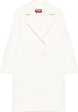 Max Mara Damen, M&auml;ntel, Wei&szlig;, MGr&ouml;&szlig;e