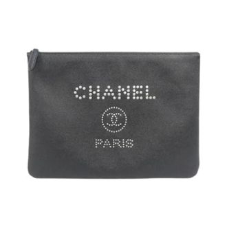 Chanel Pre-owned Clutch Pouch - - Pre-owned - Damen - Schwarzk - ONE SIZE