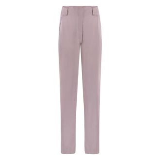 Etro Viskosehose mit Taschen - - Trousers - Damen - Rosa - S
