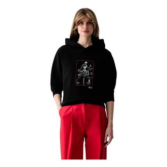 Karl Lagerfeld Hoodie - - Sweatshirts & Hoodies - Damen - Schwarzk - S